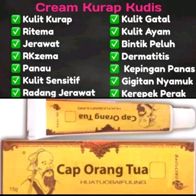 [ORIGINAL 100%] CAP Pak Tua Asli 15Gr Salep Cream Eksim Jamu - Shop ...