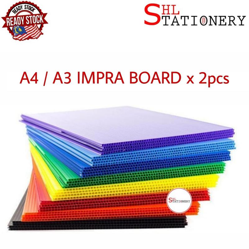 A4 / A3 Impra Board (2 pcs) Polyplast Board / PP Straw Board - TikTok ...