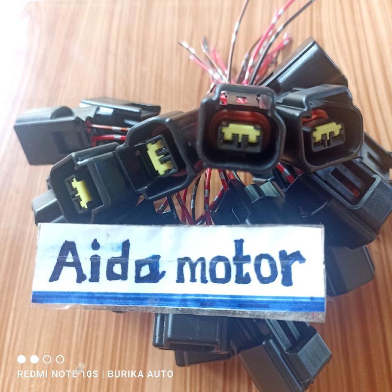 Kabel Soket pin 2 konektor Coil Pengapian Kawasaki New Ninja - Shop ...
