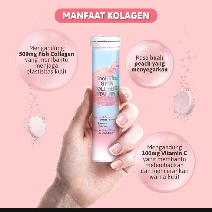 20 tablet colagen coolvita rasa peach - Shop | Tokopedia