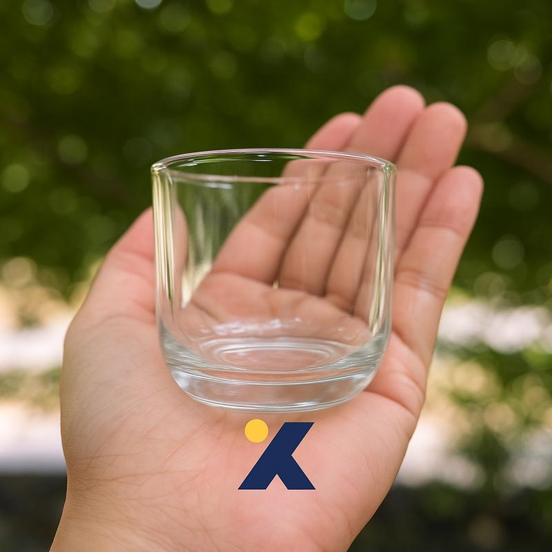 Gelas Sloki Mini Bulat Bening 50ml | Gelas Takaran / Dessert Shot Glass ...
