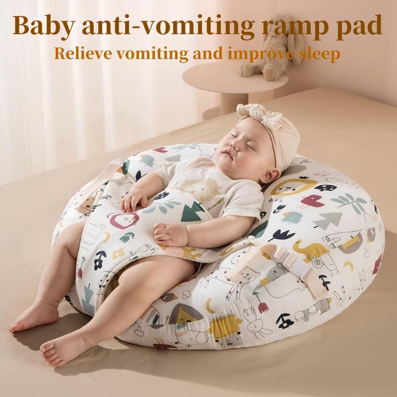 Newborn Baby Anti-Spitting Milk Pillow with Slope Feeding Master ...
