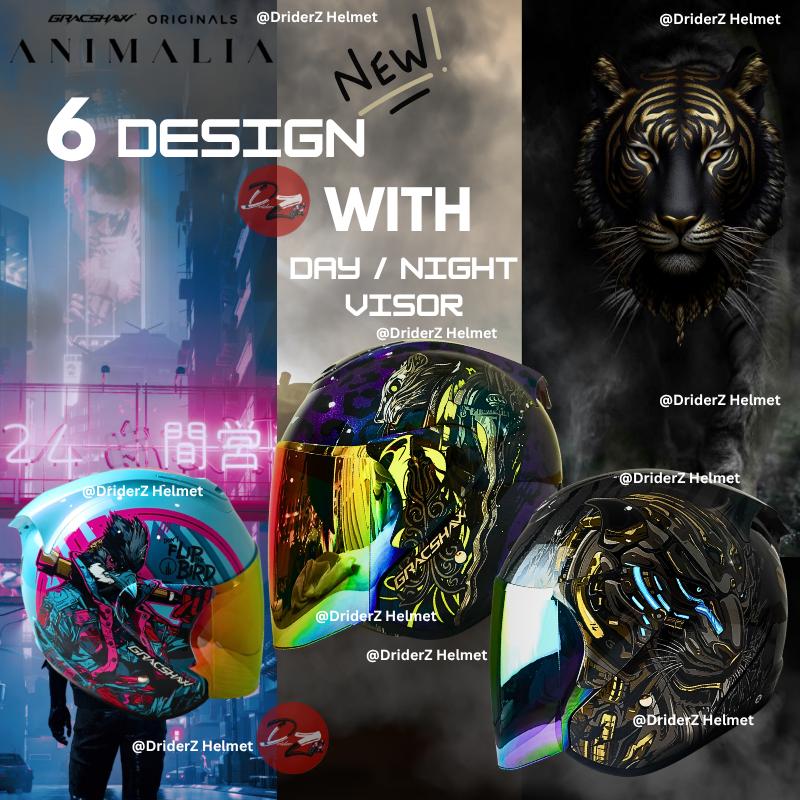 Gracshaw G919i Glazzo Animalia Series (Akhdar, Aurum-00, Saif, - TikTok Shop Malaysia