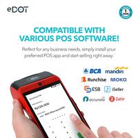 Promo eDOT Indonesia Mesin Kasir 2in1 Portable POS E3 Android 13.0 ...