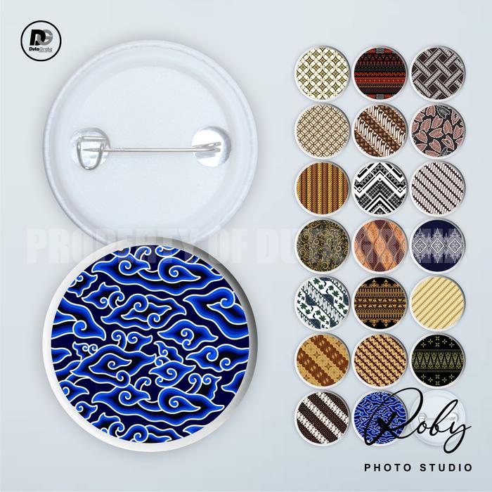 Jual [PIN PRESS] BATIK TRADISIONAL INDONESIA Pin Bros Aksesoris ...