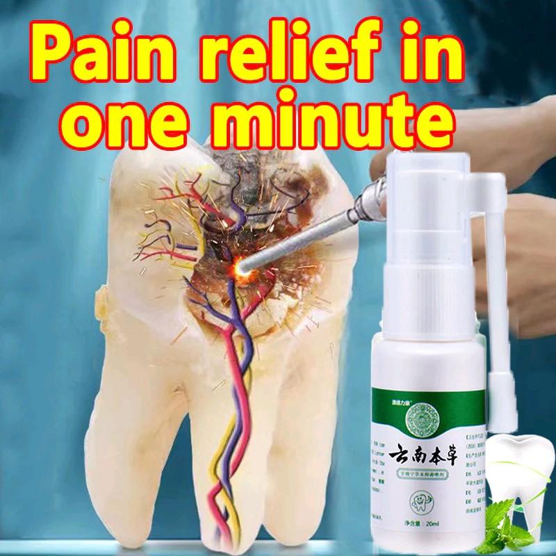 original ubat sakit gigi berlubang toothache spray herbal analgesic ...