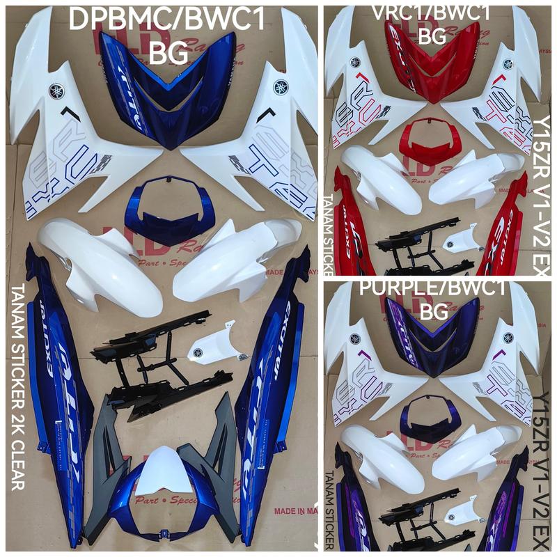 Y15ZR HLD COVERSET - EXCITER 90 [ RED WHITE / PURPLE WHITE / - TikTok ...