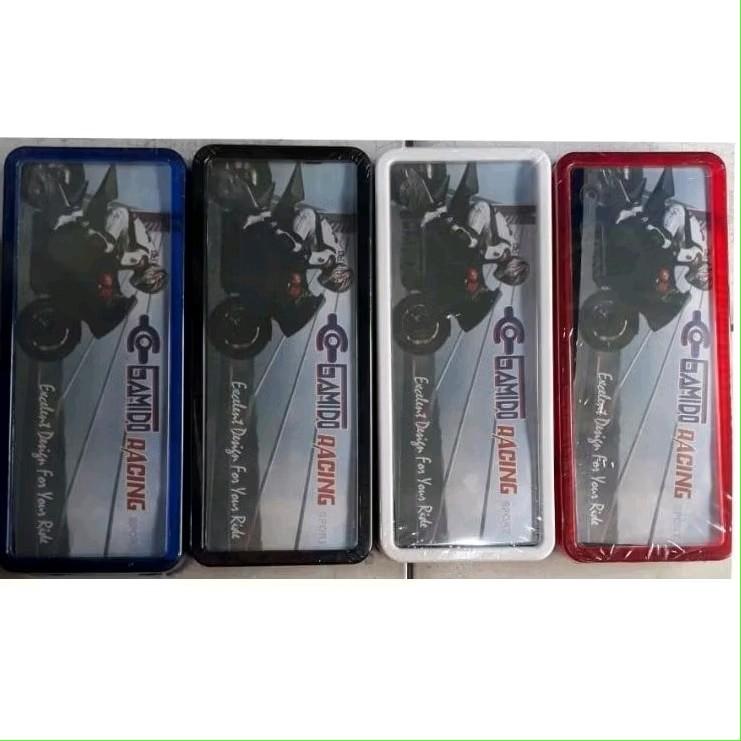 Bingkai Plat Mika Gamindo Plat Motor Gamindo Cover Plat Moto - Shop ...