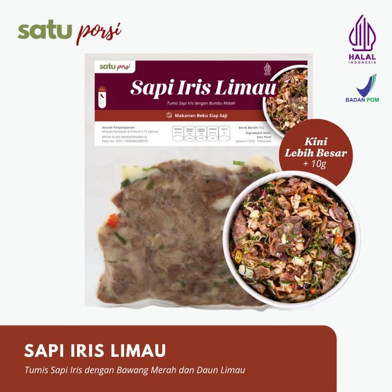 Satu Porsi Sapi Iris Limau | Frozen Food Ready Meal - Shop | Tokopedia