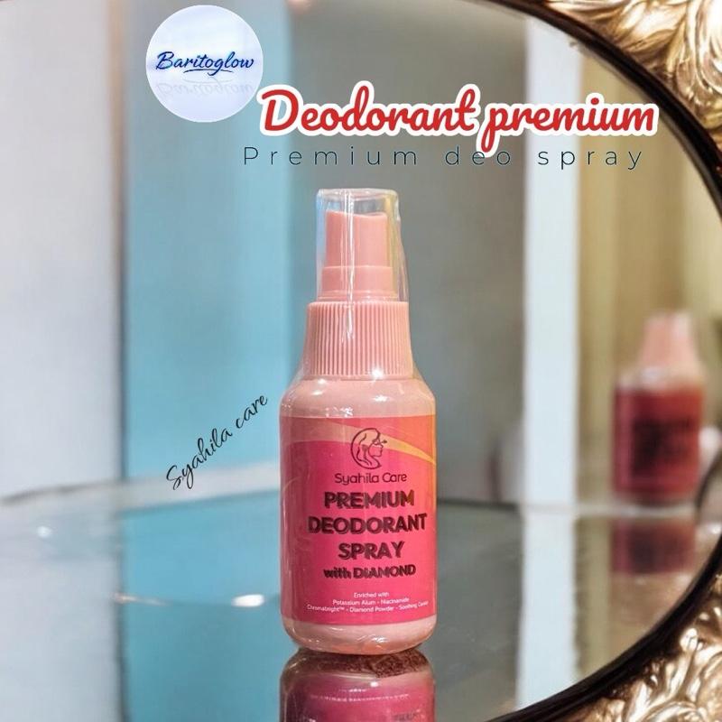 [Syahila care] Premium deodorant spray with diamond - Ketiak - Shop ...