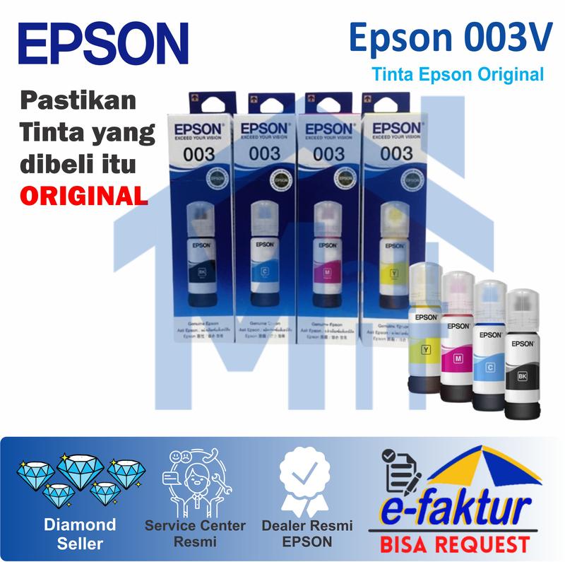 Tinta Botol Epson 003 T003 T-003 L1110 L1210 L1250 L3110 L3210 - Shop ...