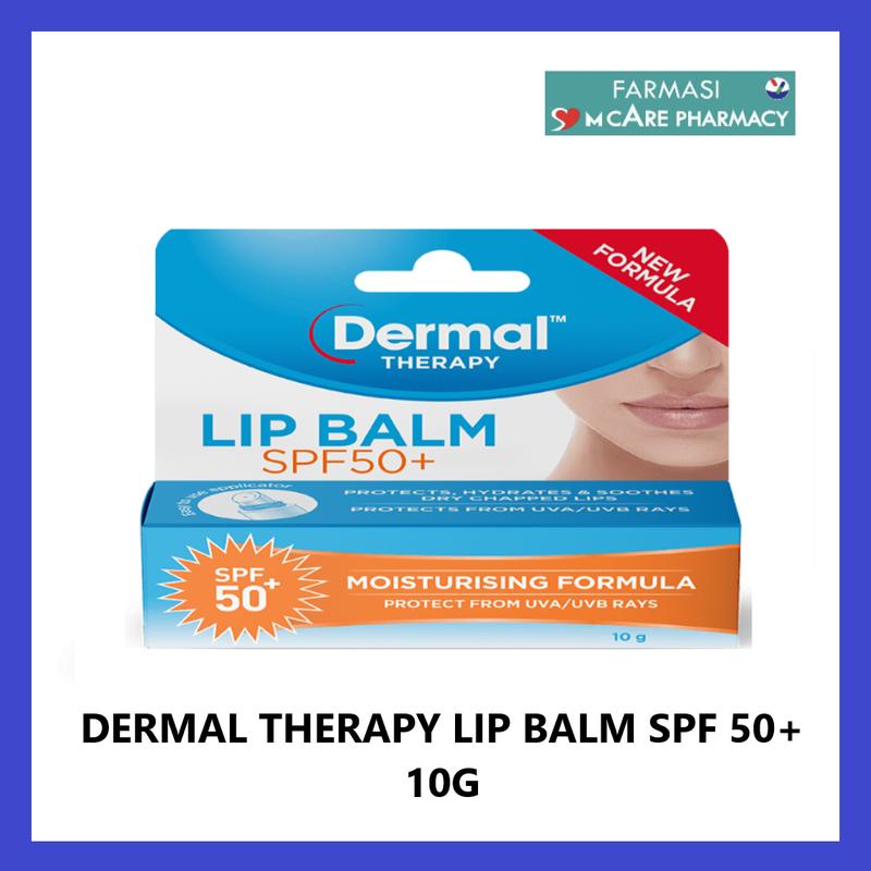 DERMAL THERAPY LIP BALM SPF 50+ 10G - TikTok Shop Malaysia