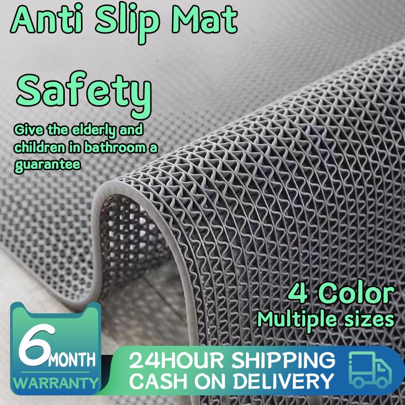 Anti slip mat Rubber Floor Matting PVC Mesh hole mat Bathroo - TikTok ...