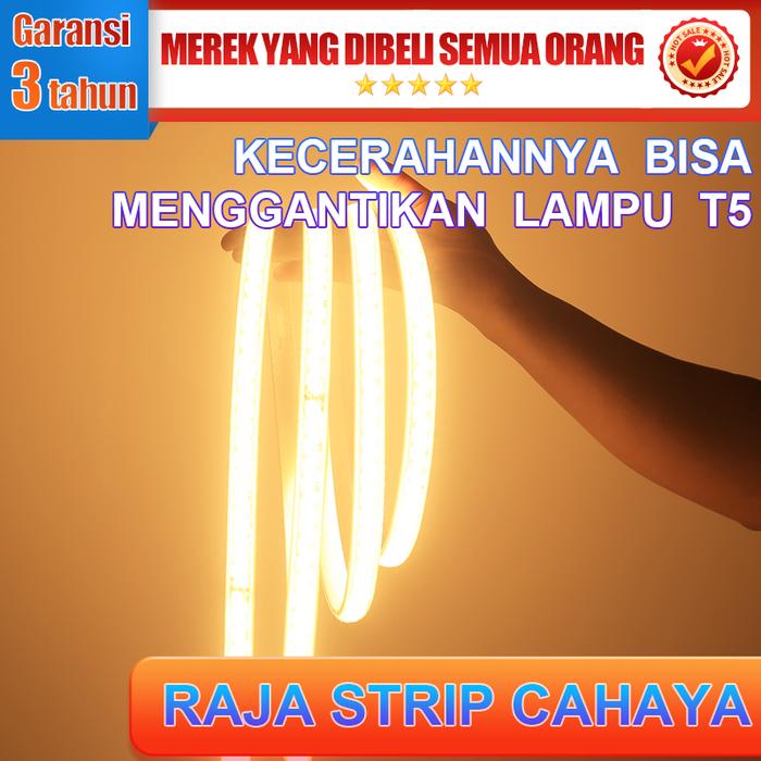 Promo Lampu Strip 220V IP65 Super Terang 3M/10M/30M Tahan Air Plug ...
