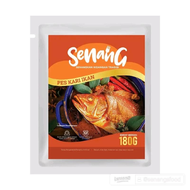 Pes Ikan Kari (180g) oleh Senang Foods - Makanan "Ready To Cook ...