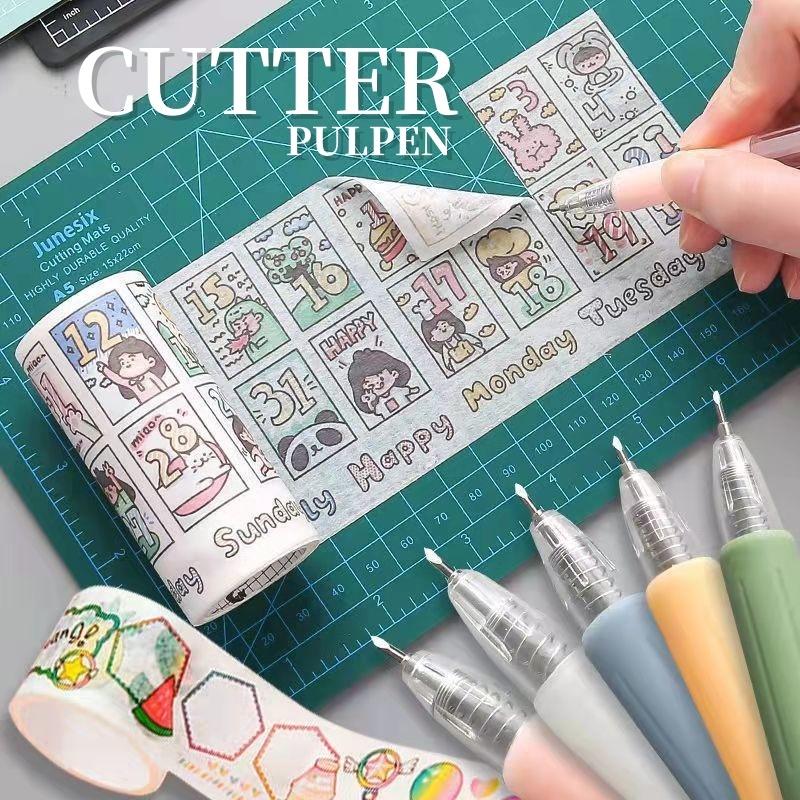 Cutter Pen Cutter Stiker Pulpen Pisau Pencil Knifes Cutter Pena - Shop ...