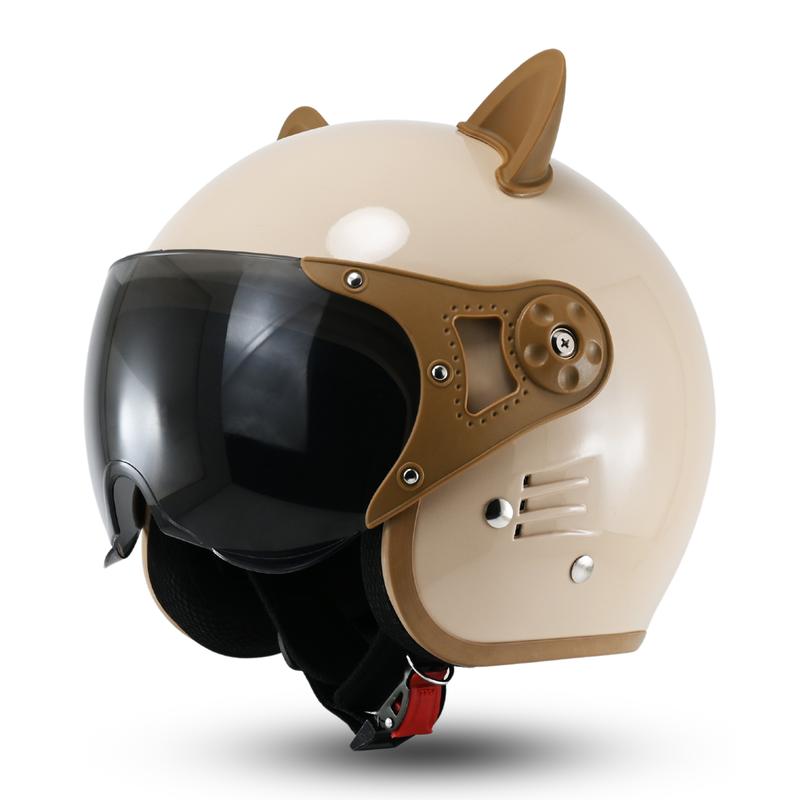 Helm Bogo Bipplast Kaca Pilot Kuping Kucing Terbaru Wanita SNI - Shop ...