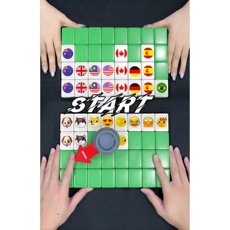 Tiktok 65 Tile Seaside Escape Mahjong Game with 38mm and Pattern - Shop ...