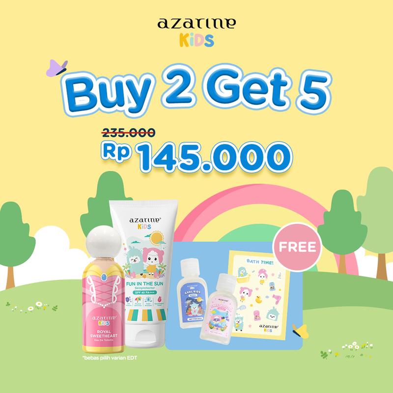 [BELI 2 DAPAT 5] Azarine Kids Exclusive Birthday Bundle (Sunscreen ...