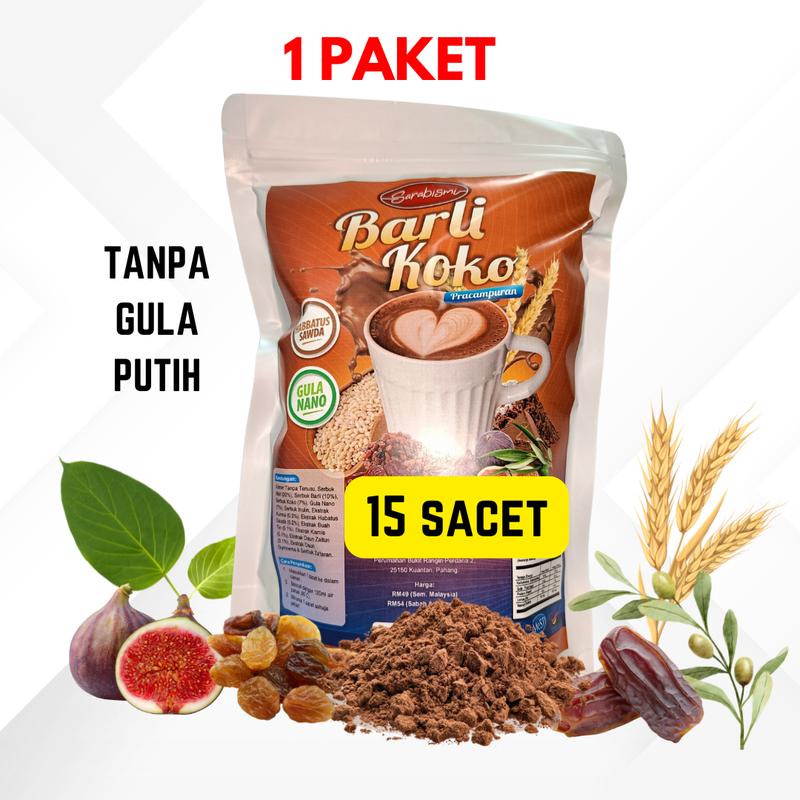 BARLI KOKO TANPA GULA PUTIH DENGAN EKSTRAK BUAH TIN, DAUN ZAITUN ...