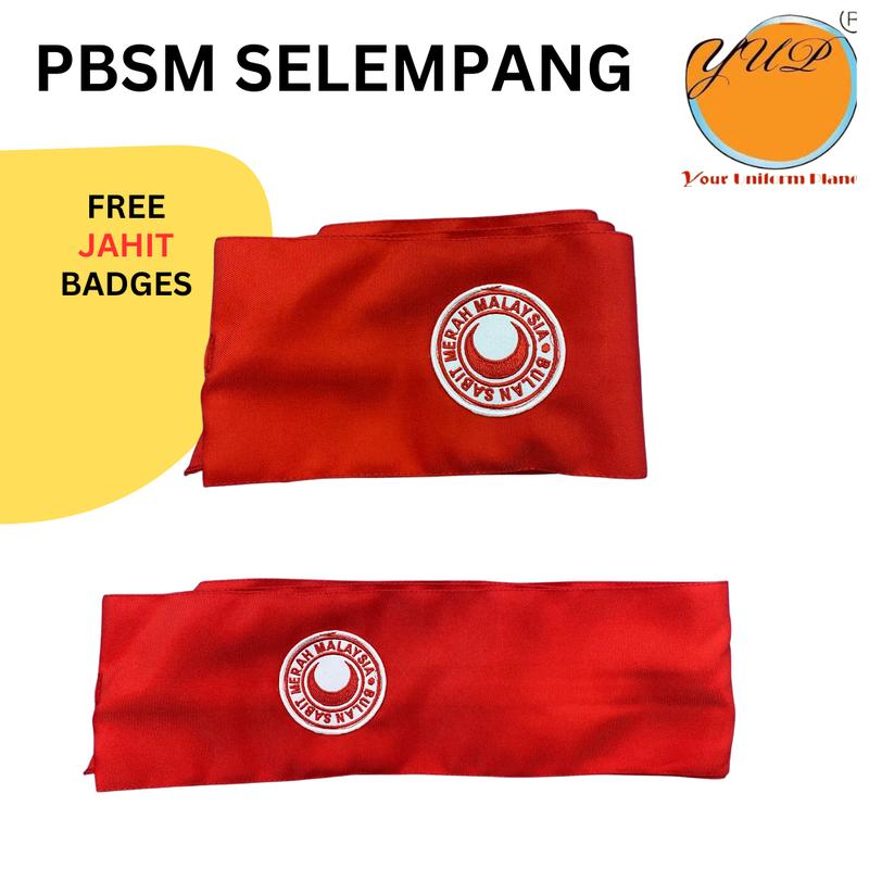 Selempang Persatuan Bulan Sabit Merah PBSM BSMM dengan Lencana - TikTok ...