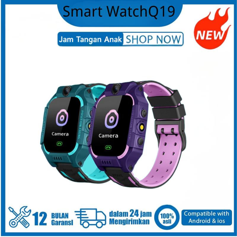 Anti Air IP67 Jam tangan anak telepon - anak Gps Digital Smartwatch ...