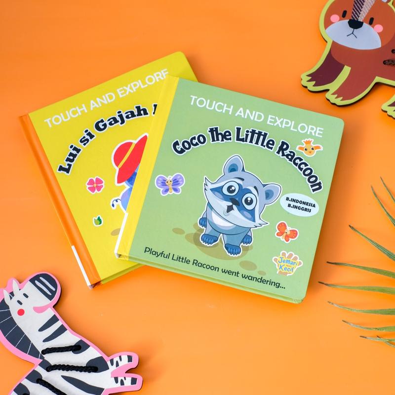 Sensory Book for Kids / Buku Sensori Untuk Anak / Buku bertekstur anak ...