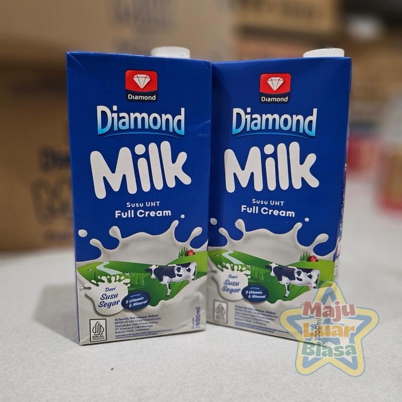 Susu UHT Diamond FULL CREAM 1lt - Shop | Tokopedia