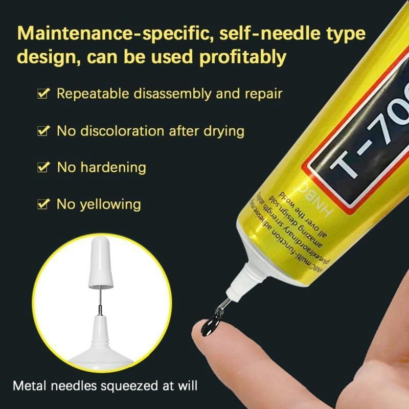 T-8000 Multipurpose Mobile Phone Screen Adhesive DIY Repair Strong - TikTok Shop Malaysia