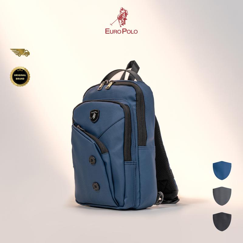 Euro Polo Travel Nylon Crossbody Sling Bag with Unique Butto - TikTok ...