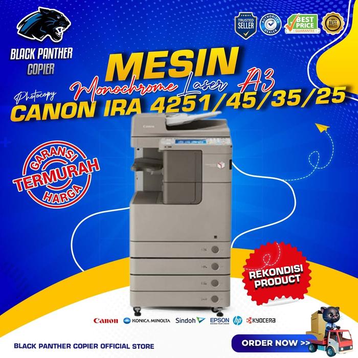 Promo MESIN FOTOCOPY CANON IRA 4051/35/4225/35 - IRA 4245 Cicil 0% 3x ...