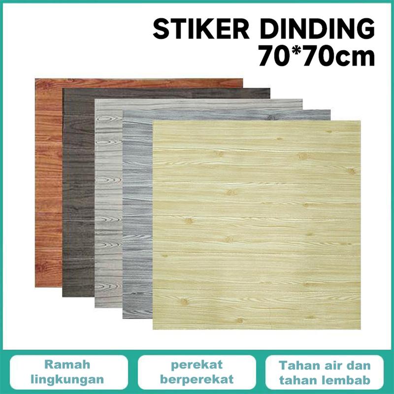 Stiker Kertas Dinding 10 Buah Dekorasi Dinding Busa 3D Desai - Shop ...