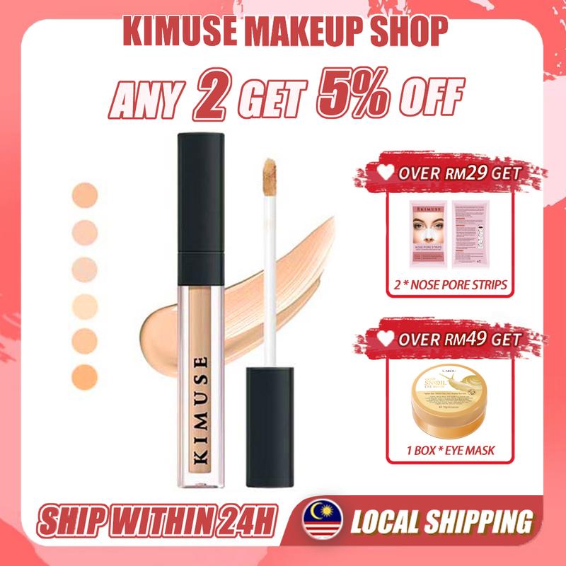 KIMUSE Moisturizing Whitening Long Lasting Cream Liquid Concealer ...