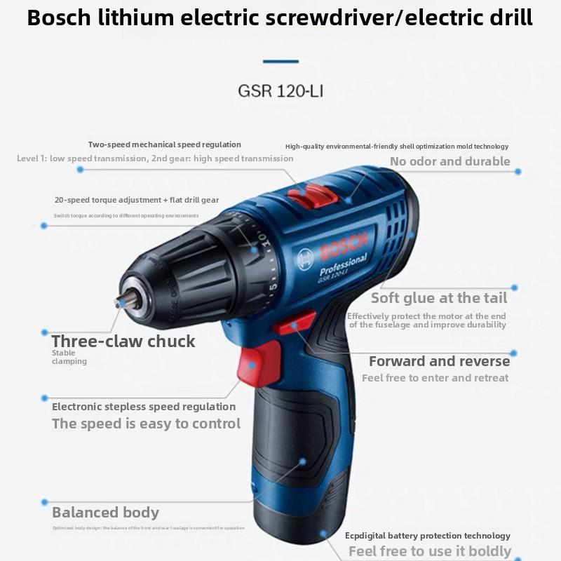 Bosch GSR120-LI 12V Cordless Electric Screwdriver Lithium-Io - TikTok ...