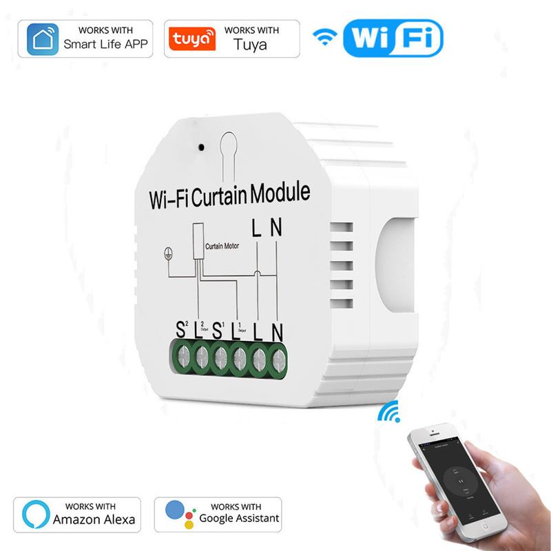 Smart WiFi Curtain Mini DIY Switch Module for 4 Wire Curtain - Shop ...