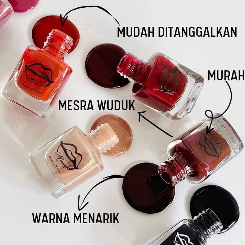 Mungil Peel Off Nail Polish Nail Art Nail Care Manicure Pedicure ...