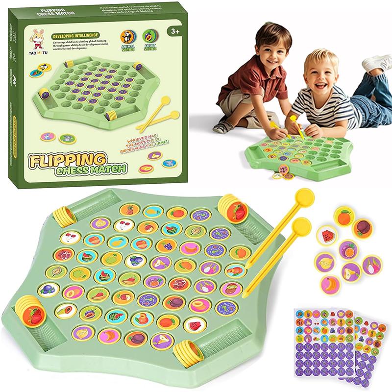 Flip Chess Memory Training Game Educational Flipping Competitive ...