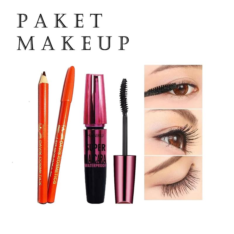 Paket Kecantikan Mata Mascara Plus Pensil Alis Tahan Lama - Shop ...