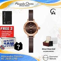 Promo Alexandre Christie Jam Tangan Wanita AC 2B35 LHB Analog Stainless ...