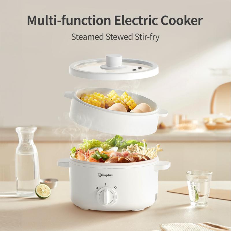 [Hot] Simplus 1.5L Multi Function Electric Cooker Hotpot wit - TikTok ...