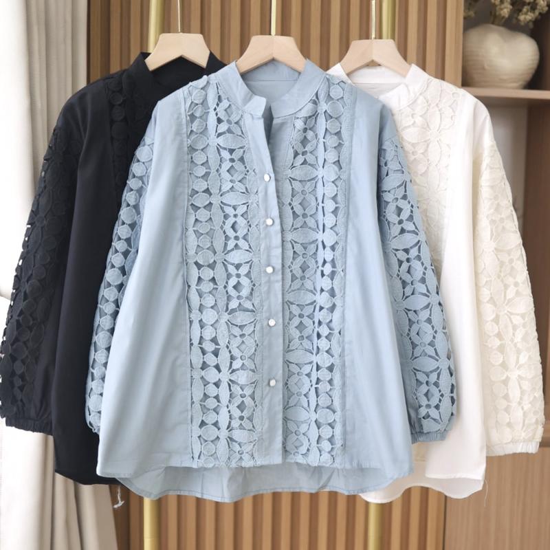 STACEY BLOUSE BASIC COTTON - Shop | Tokopedia