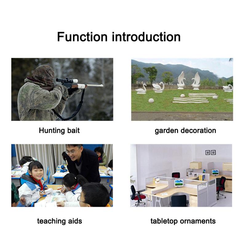 Vivid Flying Bird Hawk Pigeon Decoy Garden Crow Scarer Yard Scarecrow ...