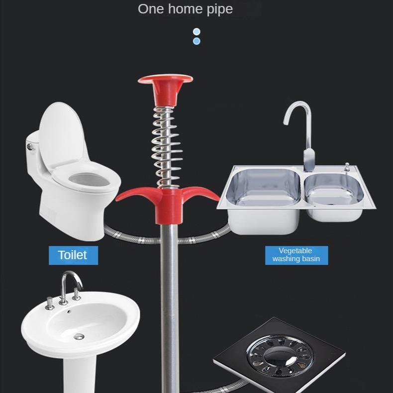 Pembersih Sinki, 60cm, Paip Longkang Bilik Mandi, Plunger dan Sinki ...