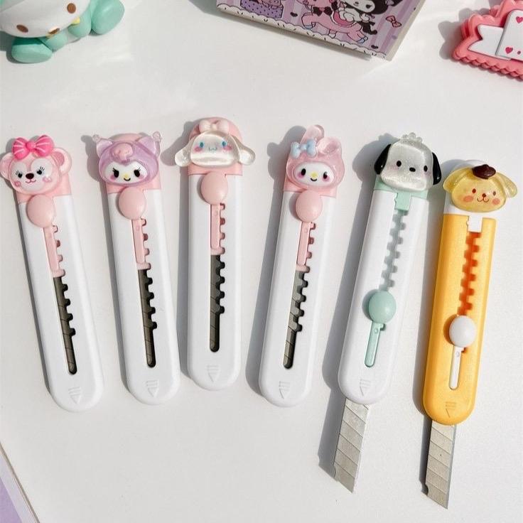 Cutter mini lucu karakter peralatan pemotong - Shop | Tokopedia