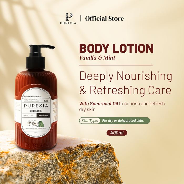Promo Puresia | Body Lotion Vanilla & Mint 400ml - Kota Tangerang ...