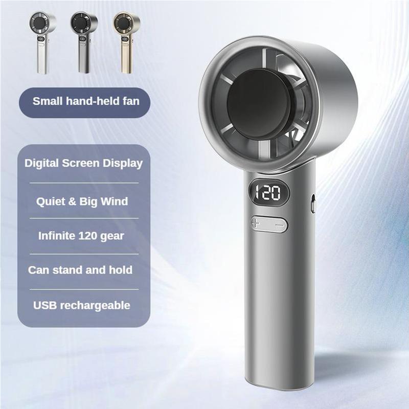 Portable Turbine Hurricane Fan - 9m/s Powerful Wind Speed, 0.35 ...