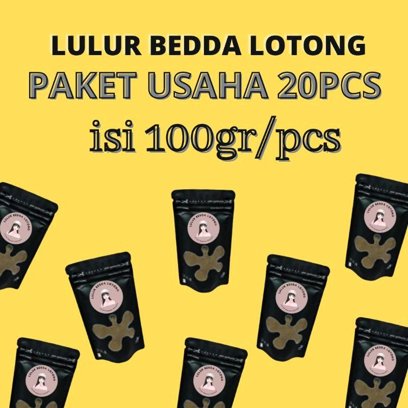 Paket Usaha Bedda Lotong 100g isi 20pcs lulur viral - Shop | Tokopedia