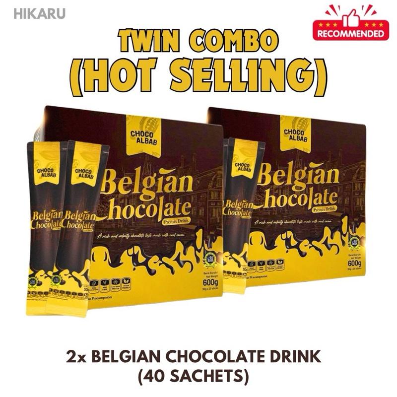 TWIN COMBO - BELGIAN CHOCOLATE DRINK (2 BOX) - TikTok Shop Malaysia