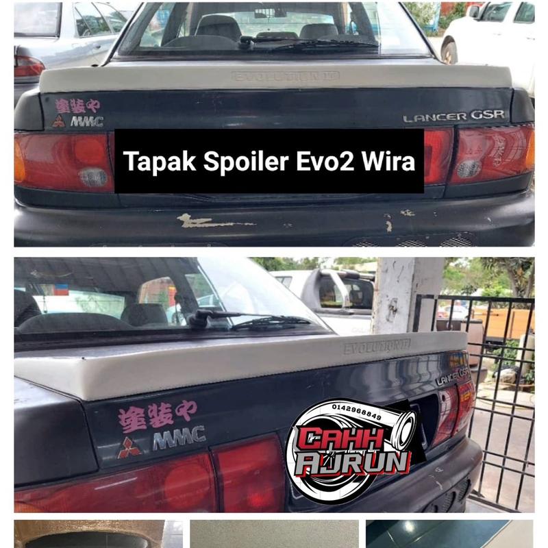Tapak Spoiler Evo2 Proton Wira - TikTok Shop Malaysia