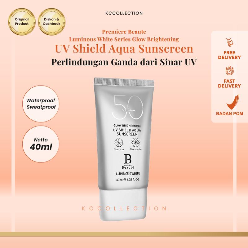 Premiere Beaute White UV Shield Aqua Tabir Surya Sunscreen SPF - Shop ...
